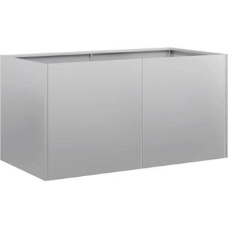 vidaXL Jardini&egrave;re 80x40x40 cm acier galvanis&eacute; - Vidaxl