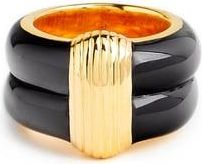Aur&eacute;lie Bidermann Bague double anneau