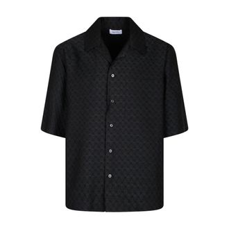 Alexander McQueen Skull Jacquard Hemd - - Shirts - Herren - Schwarzk - M