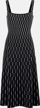 Staud Midikleid Ellison aus Strick