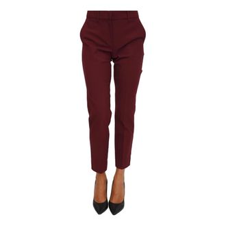 Marella Femme, Pantalons, Rouge, Taille: 38 FR Pantalone lungo