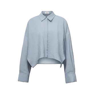 Drykorn Damen, Blusen & Hemden, Blau, SGr&ouml;&szlig;e