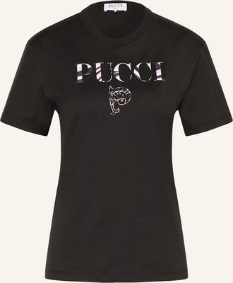 Pucci T-Shirt schwarz