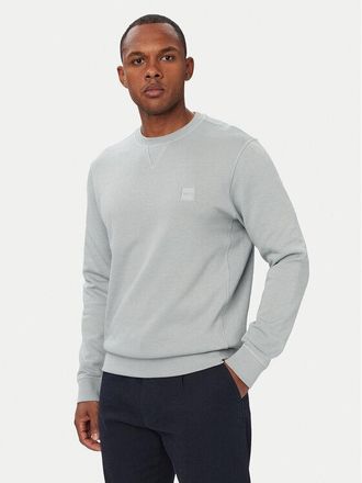 HUGO BOSS Sweatshirt Westart 50509323 Hellgrau Regular Fit
