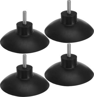 Holibanna HONITANO 4 St&uuml;ck rutschfeste Saugnapff&uuml;&szlig;e mit Schraube Kunststoff M&ouml;belgleiter f&uuml;r K&uuml;chenmaschinen Langlebige Feuchtigkeitsbest&auml;ndige Anti-rutsch-f&uuml;&szlig;e
