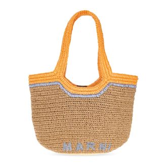 Marni Femme, Sacs, Beige, Taille: ONE Size Sac shopping