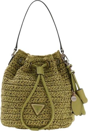 Guess Femme, Sacs, Vert, Taille: ONE Size Ofelia Top Handle Bucket