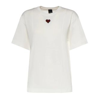 Pinko Tortino T-Shirt - - Tops - Damen - Wei&szlig; - XS