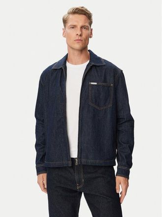 Guess Jeansjacke M6YN01 D1316 Dunkelblau Regular Fit