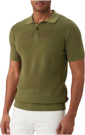 Karl Lagerfeld Homme, Tops, Vert, Taille: M Polo en maille Punto
