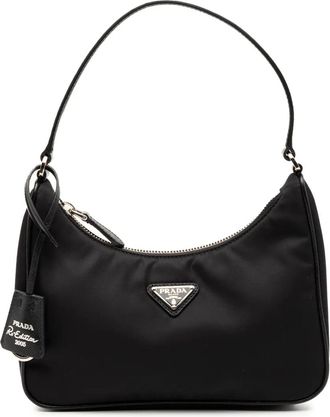 Prada 2019-2025 Re Nylon Re Edition 2005 shoulder bag - Schwarz