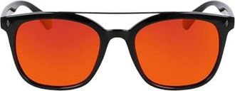 Columbia Unisex Adult Sunglasses C570SP SUN TREK - Black/Red Mirror with Brown - Rvo Black Red Lens