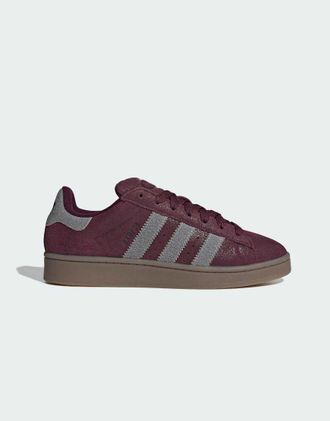 adidas Originals Campus - Sneaker im Stil der 00er in Kastanienbraun und Grau-Neutral