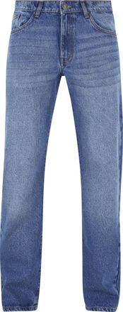 Urban Classics Herren Jeans Heavy Ounce Straight Fit Jeans, l&auml;ssige Jeans f&uuml;r M&auml;nner, Straight Leg, Loose Fit, erh&auml;ltlich