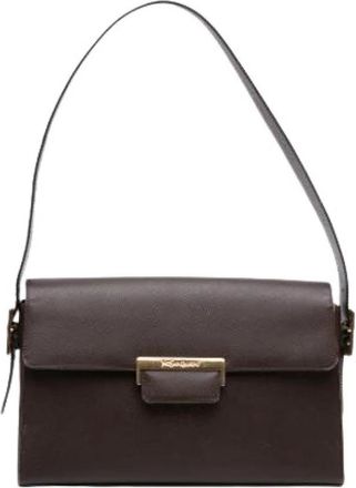 Saint Laurent Pre-owned Vintage Schultertasche - - Pre-owned - Damen - Braun - ONE SIZE