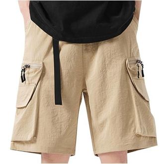 Generic Short Cargo 3 4 Homme Shorts Grande &Eacute;ponge Militaire Denim Gaze Bordeaux Golf Souple Leopard Badminton D&eacute;contract&eacute;e Rembourr&eacute; Active Bandeau Integre T