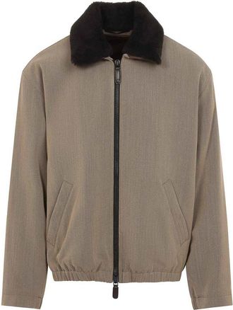 Giorgio Armani Blouson Rembourr&eacute; - Taupe