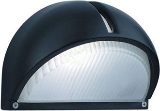 Searchlight Searchlight - Outdoor - 1 Licht Outdoor Garten Aluminium Wandleuchte Schwarz IP44, E27