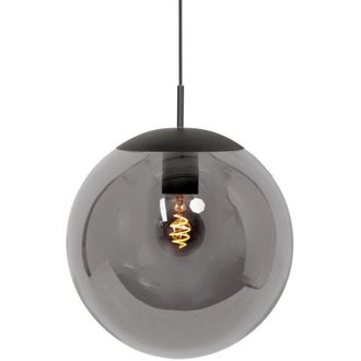 Steinhauer Steinhauer - suspension - Bollique - noir - verre m&eacute;tal - &oslash; 40cm