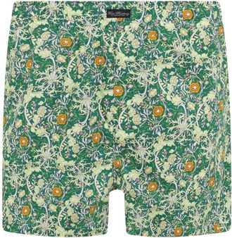 Tom Rusborg Boxershorts aus Baumwolle mit floralem Print in