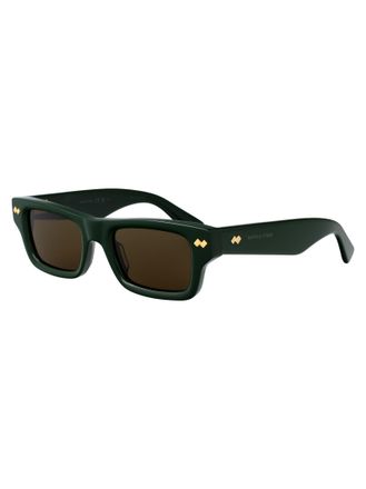 Bottega Veneta BV1351S Acetate Sunglasses - Green