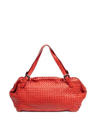 Bottega Veneta 2000s Tasche aus Leder - Rot