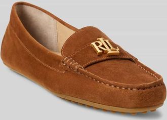 Lauren Ralph Lauren Slipper aus echtem Veloursleder