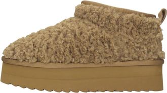Colors Of California Stiefeletten aus Kunstpelz - - Shoes - Damen - Beige - 37 EU