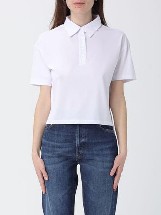 Blauer Polo BLAUER Damen Farbe Wei&szlig;