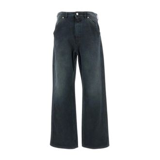 Marni Homme, Jeans, Bleu, Taille: L Pantalon en toile avec patch drapeau