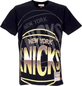 Mitchell & Ness NBA Big Face 4.0 Tee Hardwood Classics - - Tops - Herren - Schwarzk - L