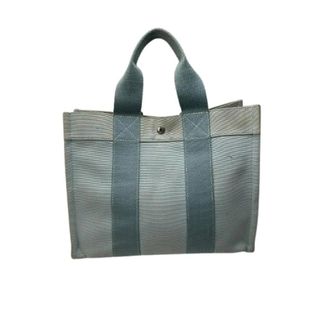 Herm&egrave;s Pre-owned Canvas Tote Bag - - Pre-owned - Damen - Blau - ONE SIZE