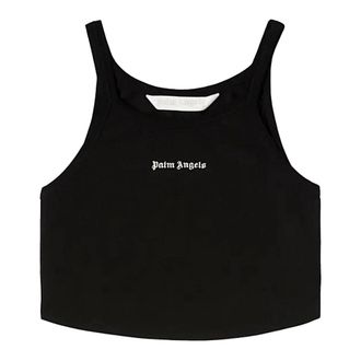 Palm Angels Top - - Tops - Damen - Schwarzk - XS