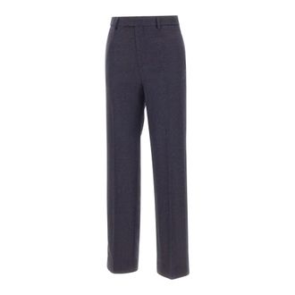 Maison Margiela Straight Hosen - - Trousers - Damen - Blau - XS