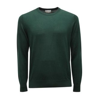 Ballantyne R Neck Pullover - - Knitwear - Herren - Gr&uuml;n - S