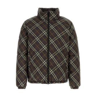 Burberry Nova Check Puffer Jacke - - Jackets - Damen - Mehrfarbig - L