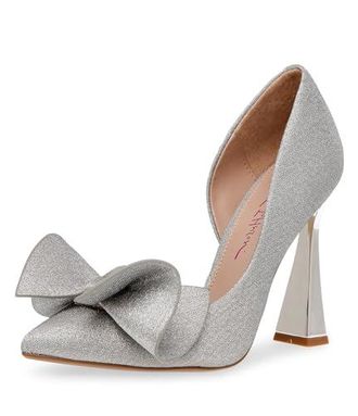 Betsey Johnson Nobble-p Escarpins pour Femmes, Argenté, 38 EU