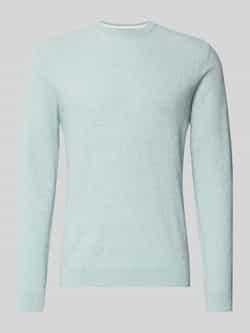 Tom Tailor Regular Fit Strickpullover aus reiner Baumwolle