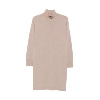 Fabiana Filippi Strickkleid - - Dresses - Damen - Beige - 2XS