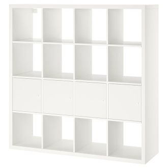 IKEA KALLAX Regal mit 4 Eins&auml;tzen