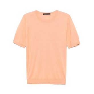Tagliatore Homme, Tops, Orange, Taille: M T-Shirt Col Rond