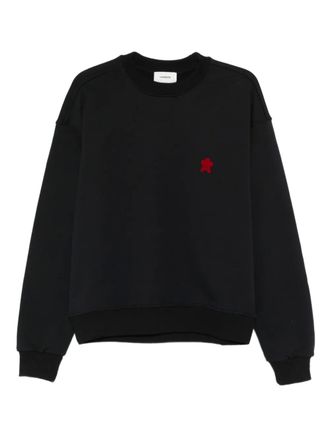 A Paper Kid sweat à broderies - Noir