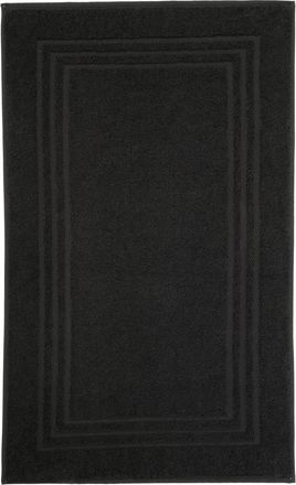 Kleine Wolke Frottier-Vorleger Lodge 3009926207, Maße 50 x 80 cm, Schwarz, 100% Baumwolle