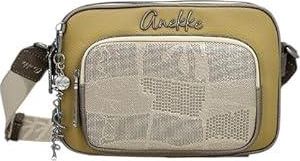 Anekke sac &agrave; &eacute;paule bandouli&egrave;re Muse Branch Crossbody Bag Multicolor marron clair