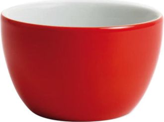 Kahla 576008A69462C Pronto Colore Zuckerschale 0,25 l cherry red|rote Dessertschale aus Porzellan