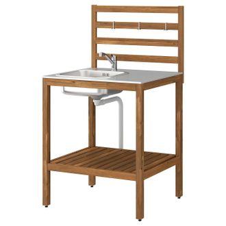 IKEA N&Auml;MMAR&Ouml; K&uuml;che mit Sp&uuml;leneinheit/au&szlig;en