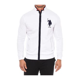 U.S.Polo Association Hoodie mit Rei&szlig;verschluss - - Sweatshirts & Hoodies - Herren - Wei&szlig; - S