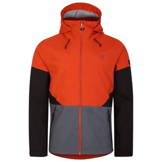 Dare 2B Dare 2B Mens Terrain Waterproof Jacket (Rooibos Tea/Dark Storm Grey)