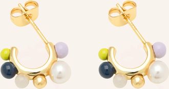 LULU Copenhagen Lulu Copenhagen Creole Space Hoops gold