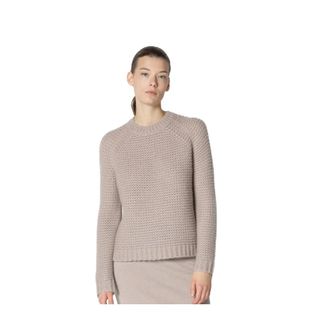 Sminfinity Flauschiger Crew-Pullover - - Knitwear - Damen - Grau - XS
